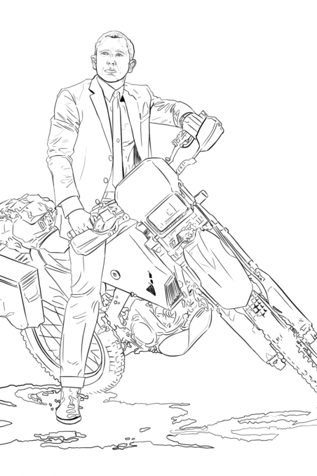 007_007 Colouring In_PORTRAIT | James Bond 007