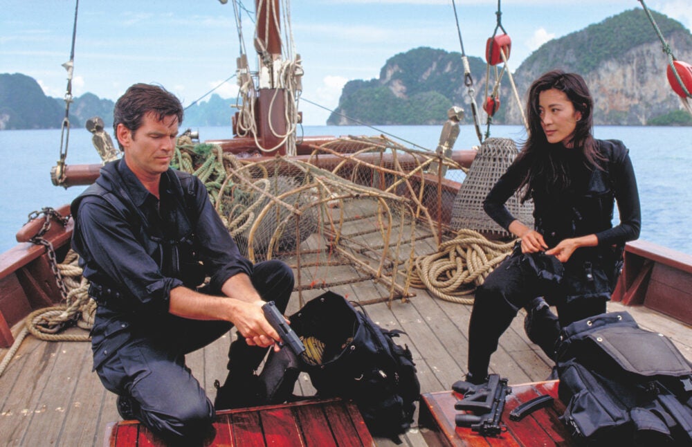 7 Photography by Keith Hamshere; TOMORROW NEVER DIES © 1997 Danjaq, LLC and Eighteen Leasing ...