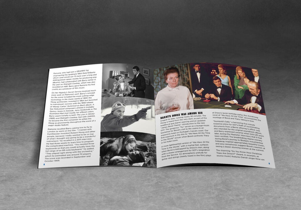 OHMSS-booklet | James Bond 007