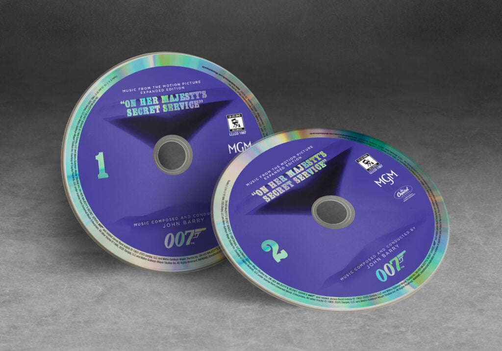 OHMSS-discs | James Bond 007